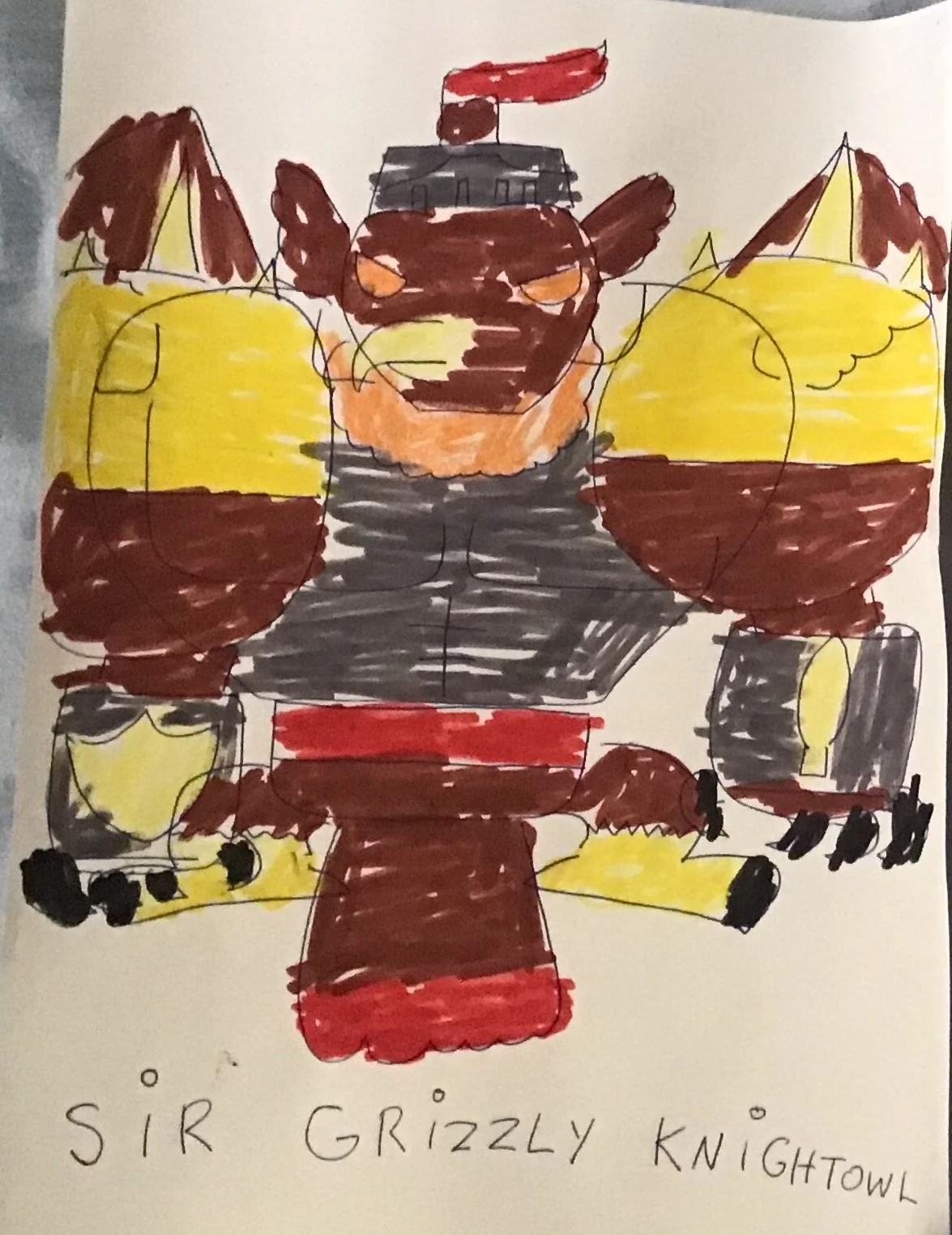 Sir Grizzly Knightowl | SuperAnimalSquadronWikia Wikia | Fandom