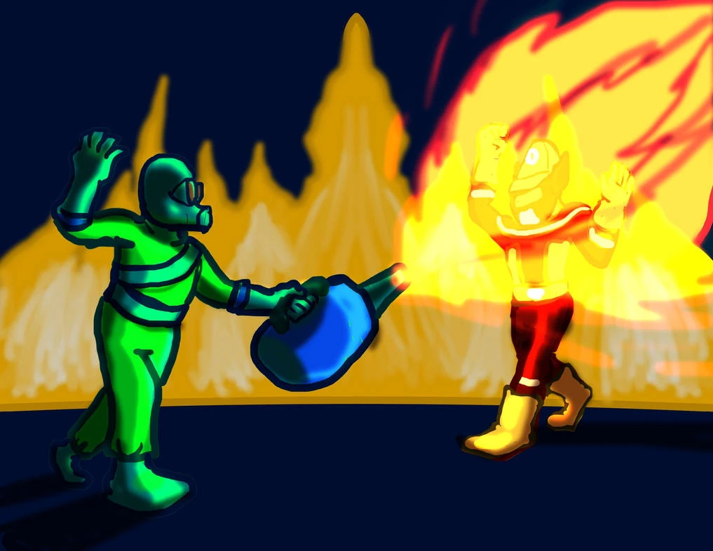 Video Squadron: Gamerman Chapter 19: The Pyro Punk ...