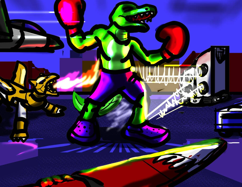 Video Squadron: Gamerman Chapter 6: The Boxing Match ...