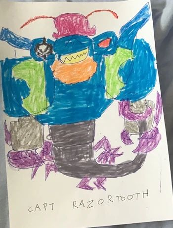 Captain Razortooth | SuperAnimalSquadronWikia Wikia | Fandom
