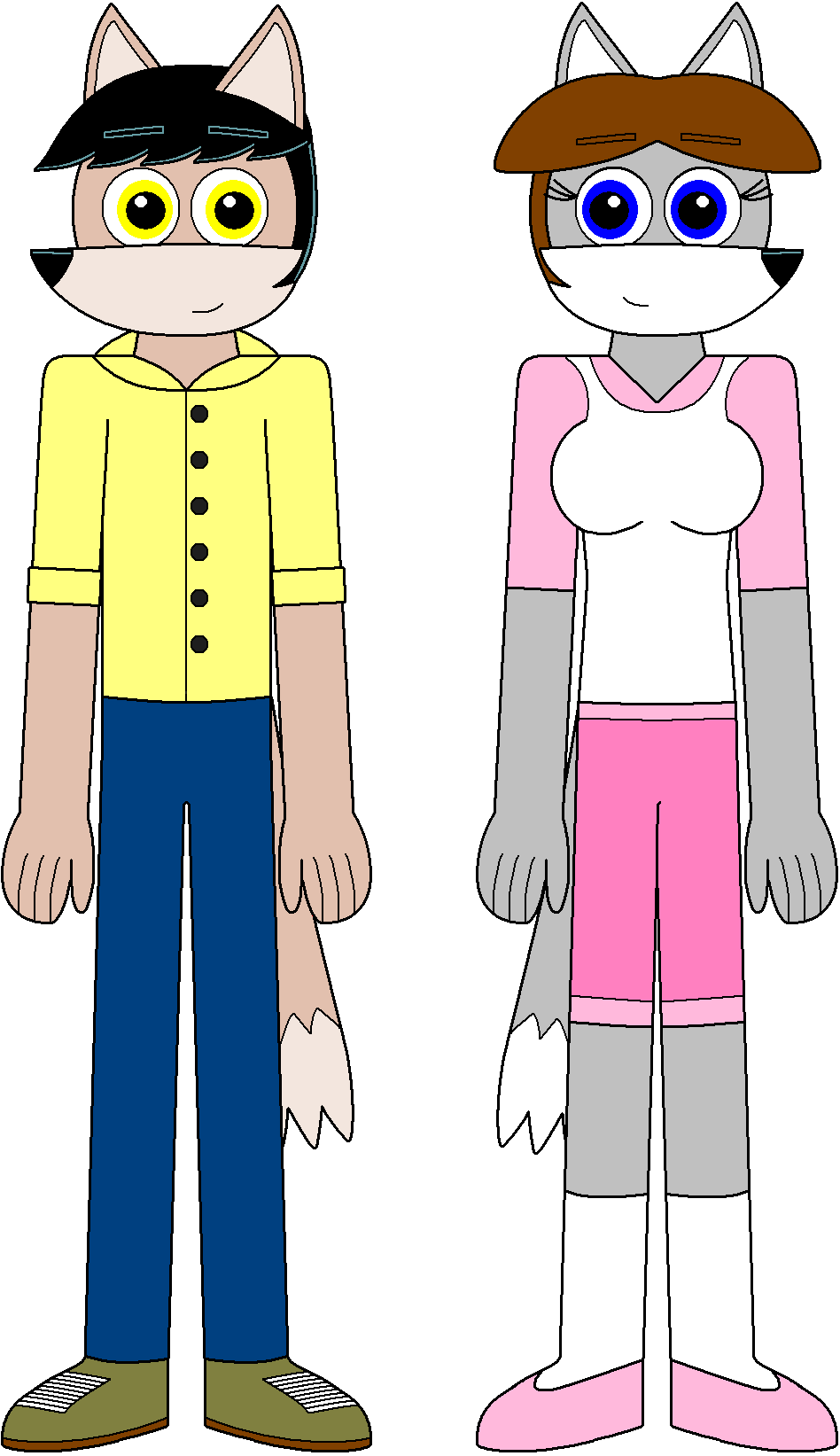 Mr. and Mrs. Wolfington | SuperAnimalSquadronWikia Wikia | Fandom