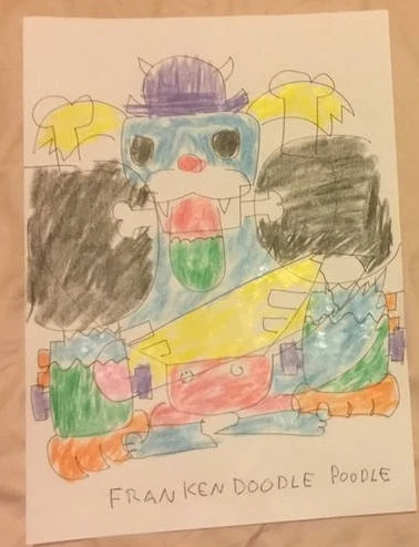Franken-Doodle Poodle | SuperAnimalSquadronWikia Wikia | Fandom