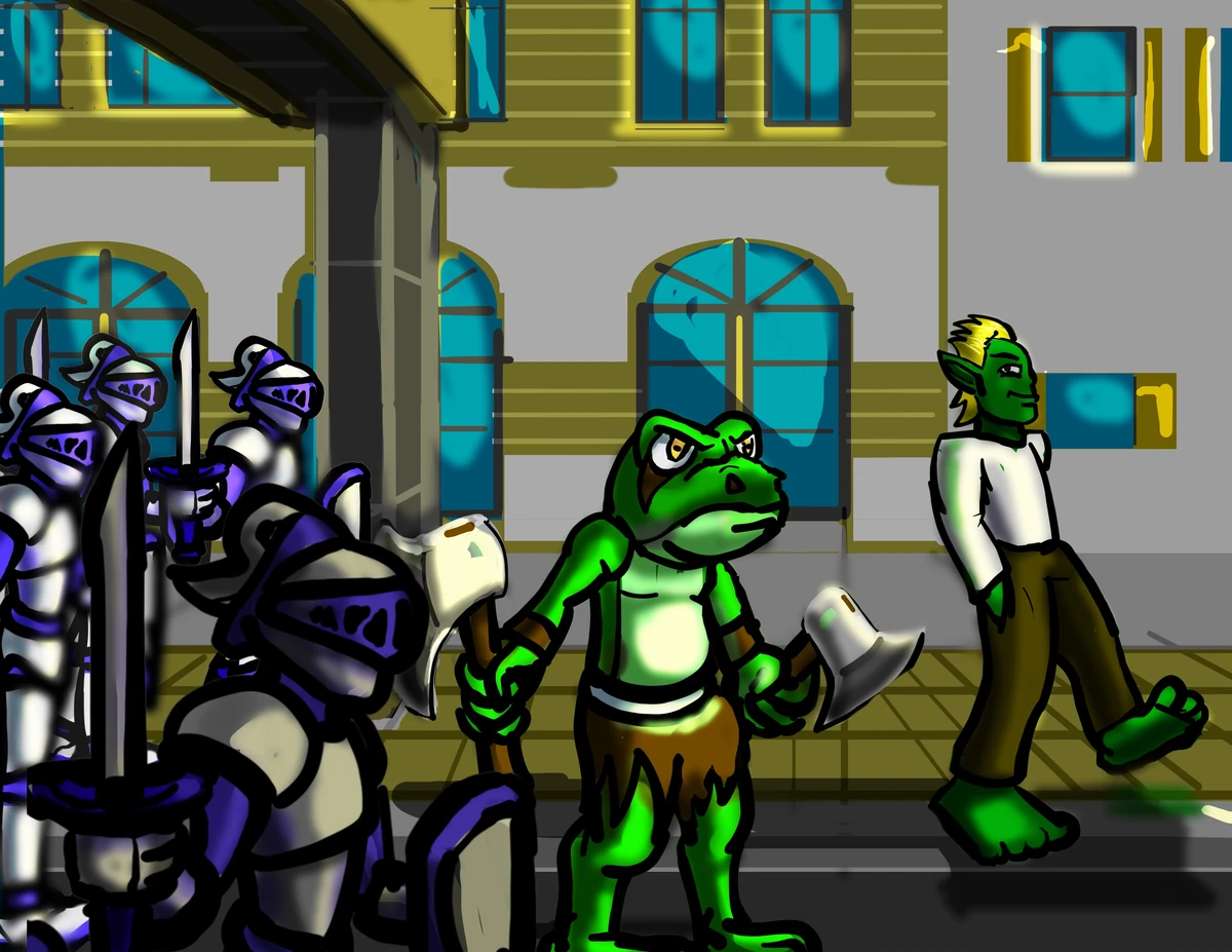 Dragon Squadron: Draconightger Chapter 8: Didn't Axe For That ...