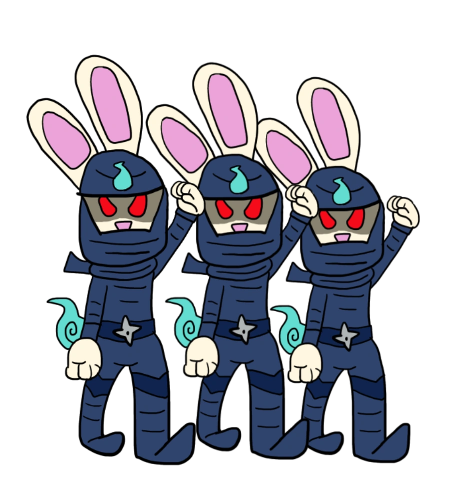 Bunny Ninjas | SuperAnimalSquadronWikia Wikia | Fandom