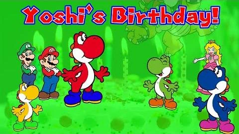 Yoshi's Birthday! | SuperAniMarioBros Wiki | Fandom