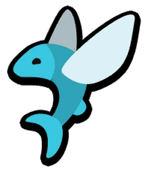 Flying Fish Cartoon