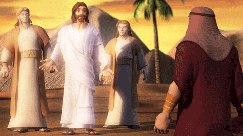 Abraham And The Three Visitors