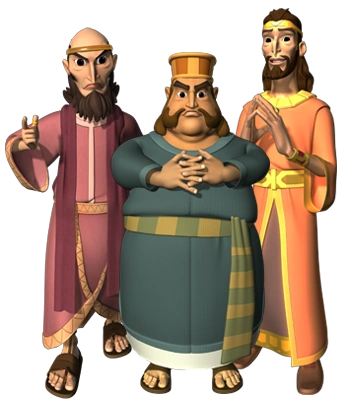 The Advisers to King Darius | Superbook Wiki | Fandom