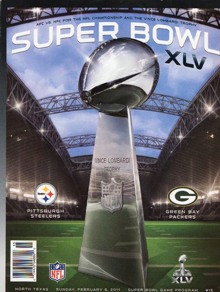 Super Bowl XLV Cover | Super Bowl Program Wiki | Fandom