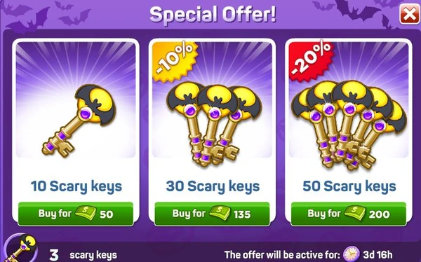 Halloween Chests with Scary Keys 2016 | Supercity Friends Wiki | Fandom