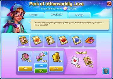 Park of Otherworldly Love | Supercity Friends Wiki | Fandom