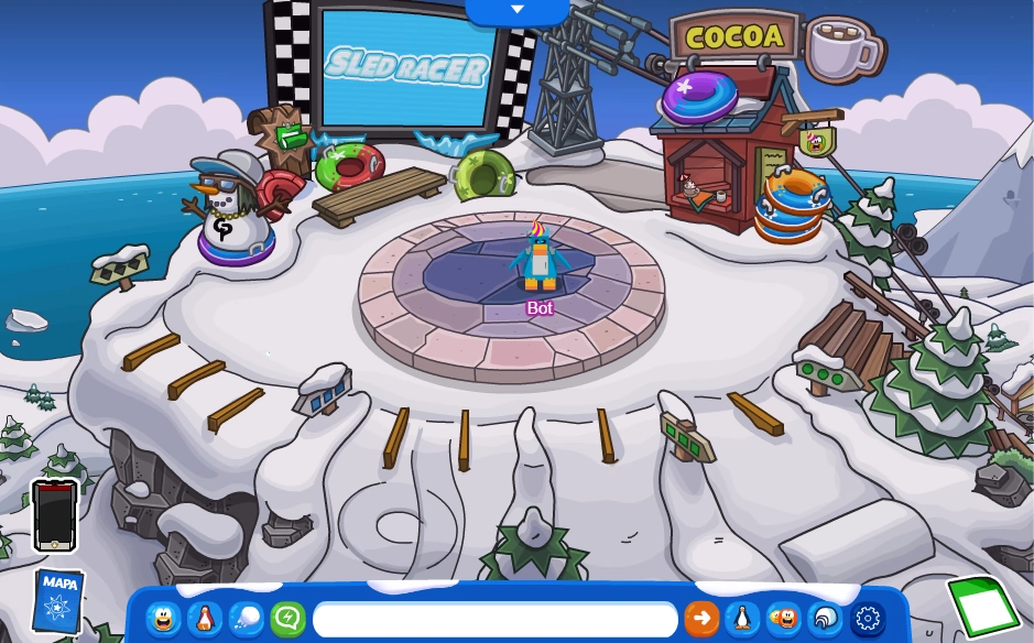 Sled Racer | Super Club Penguin Wiki | Fandom