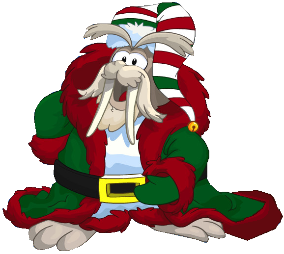 Santa Walrus | Super Club Penguin Wiki | Fandom