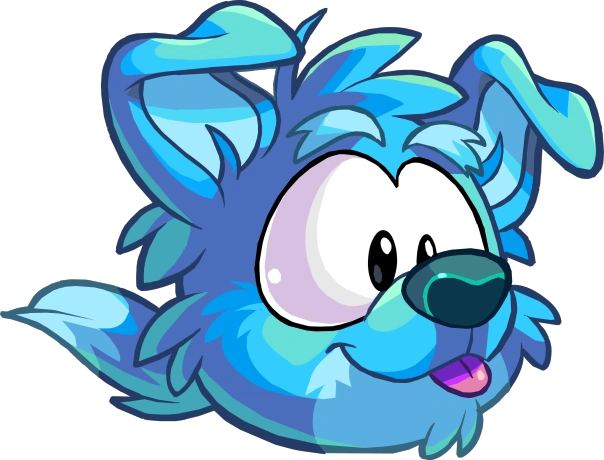 Puffle Border Collie Celeste | Super Club Penguin Wiki | Fandom