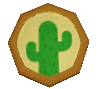 Cactus Badge | Super Cube Cavern Wiki | Fandom