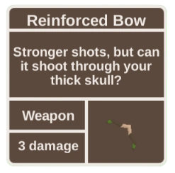 Reinforced Bow | Super Cube Cavern Wiki | Fandom