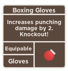 Boxing Gloves | Super Cube Cavern Wiki | Fandom