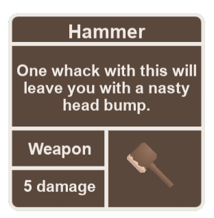 Hammer | Super Cube Cavern Wiki | Fandom