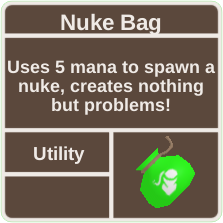 Nuke Bag | Super Cube Cavern Wiki | Fandom