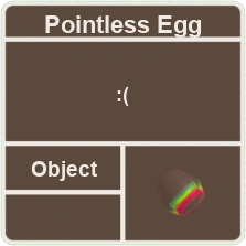 Pointless Egg | Super Cube Cavern Wiki | Fandom
