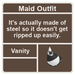 Maid Outfit | Super Cube Cavern Wiki | Fandom