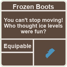 Frozen Boots | Super Cube Cavern Wiki | Fandom