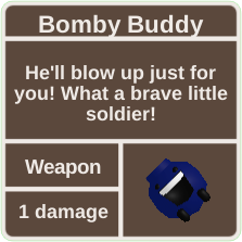 Bomby Buddy | Super Cube Cavern Wiki | Fandom