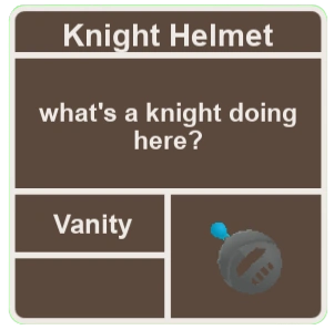 Knight Helmet | Super Cube Cavern Wiki | Fandom