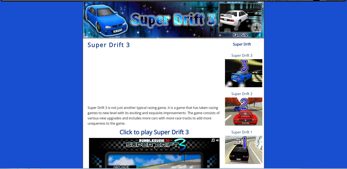 Superdrift3.com | Super Drift Вики | Fandom