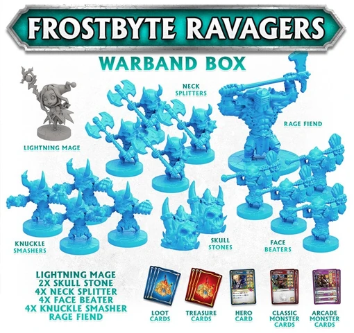 Frostbyte Ravagers Warband | Superdungeonexplore Wiki | Fandom