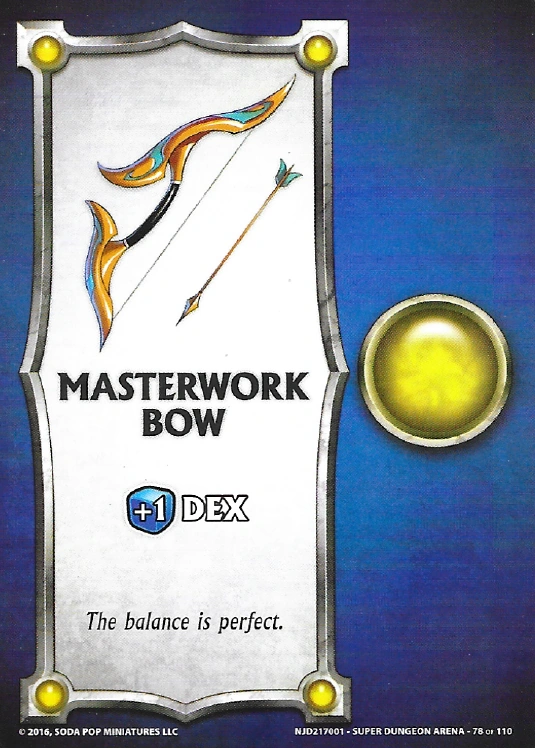 Masterwork Bow | Superdungeonexplore Wiki | Fandom