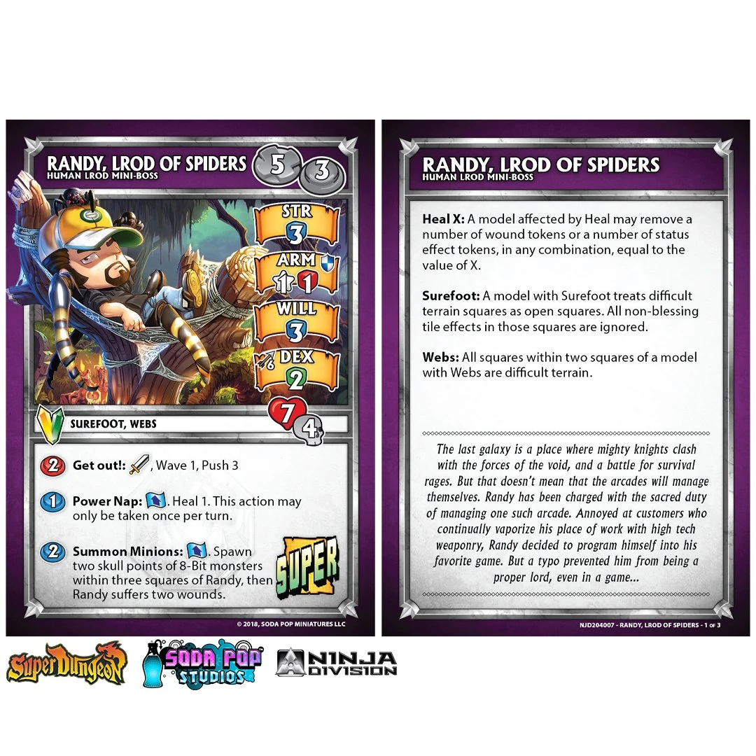 Randy, Lrod of Spiders | Superdungeonexplore Wiki | Fandom