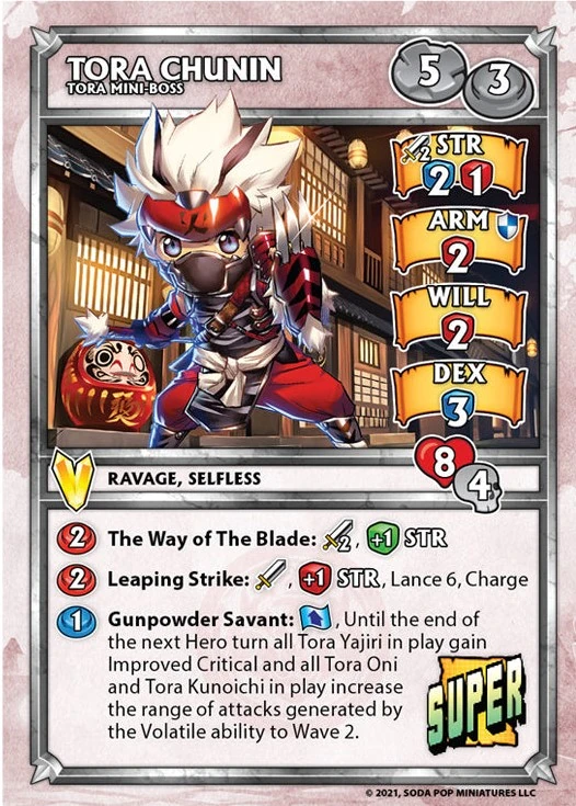 Tora Chunin | Superdungeonexplore Wiki | Fandom