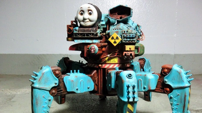 Thomas the Tank Spider | SuperEpicFailpedia Wiki | Fandom