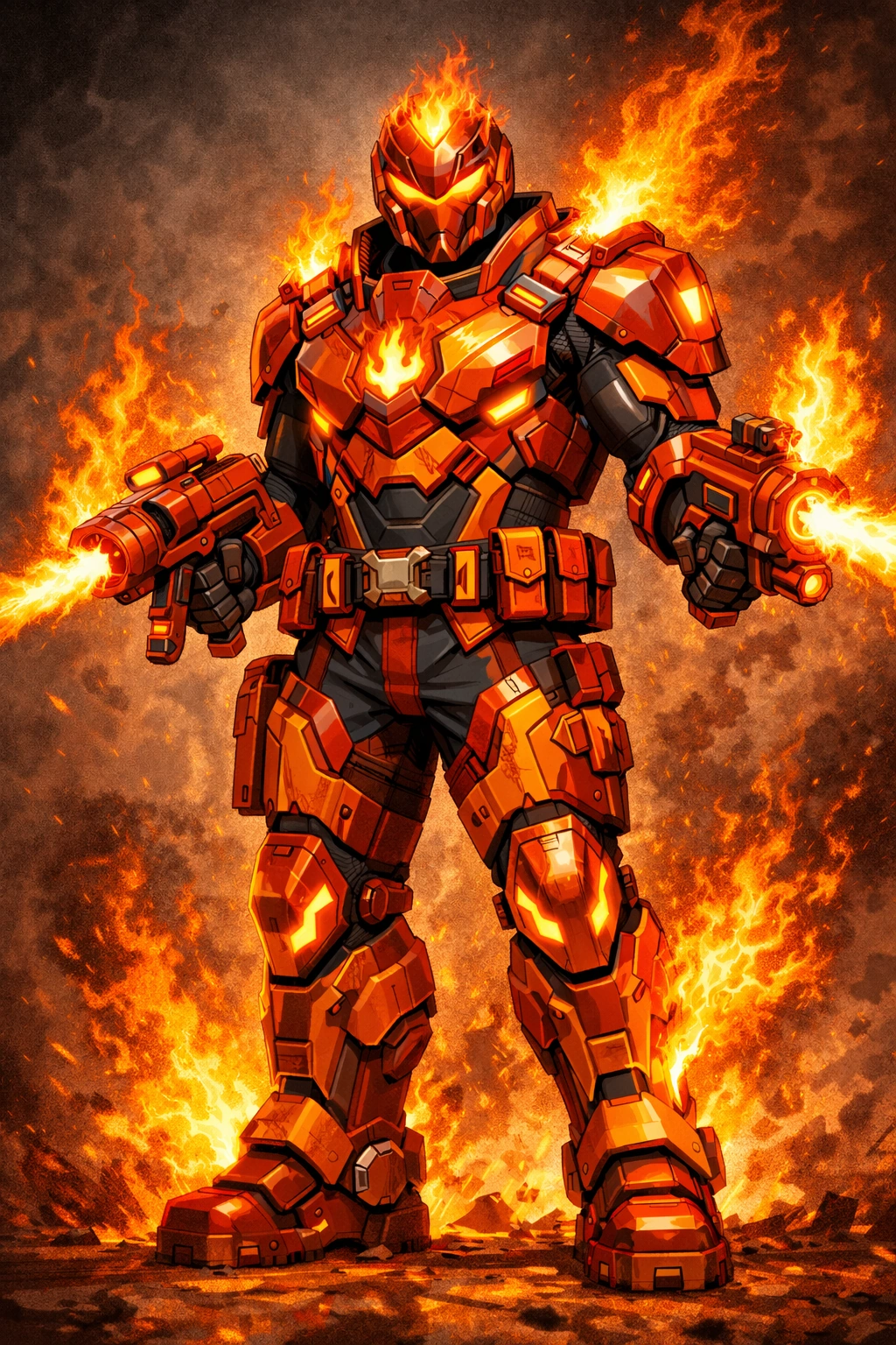 Commander Blaze | Superhero Fanon Wiki | Fandom