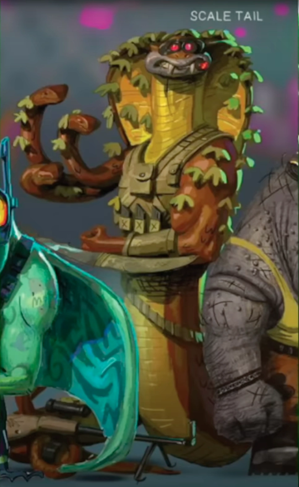 Scale Tail (Long Story Short) | Superhero Fanon Wiki | Fandom