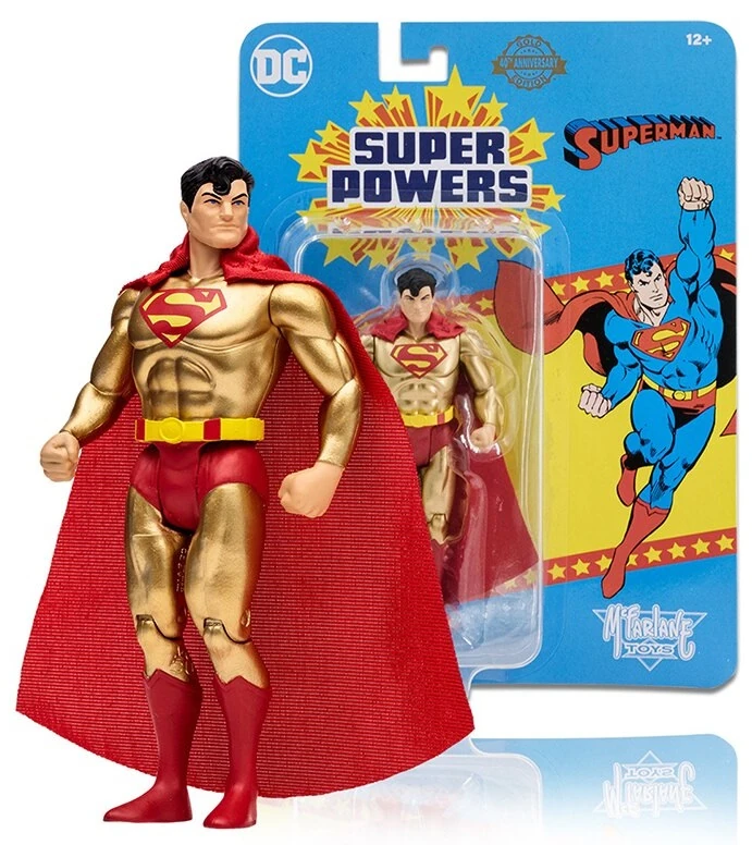 Superman (Gold Super Powers figure) | SuperFriends Wiki | Fandom