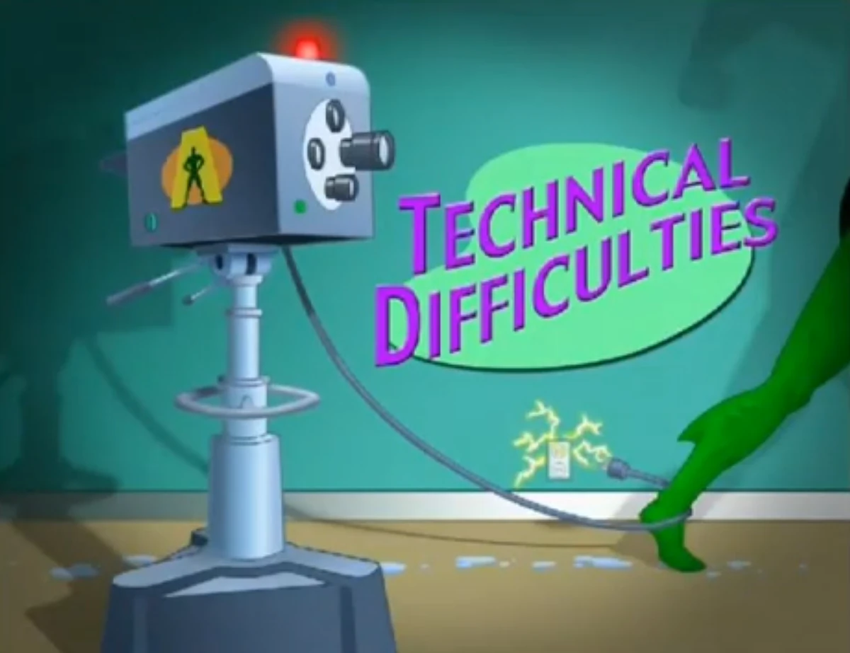 Technical difficulties | SuperFriends Wiki | Fandom