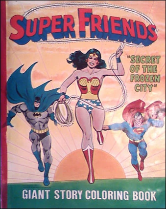 superfriends coloring book