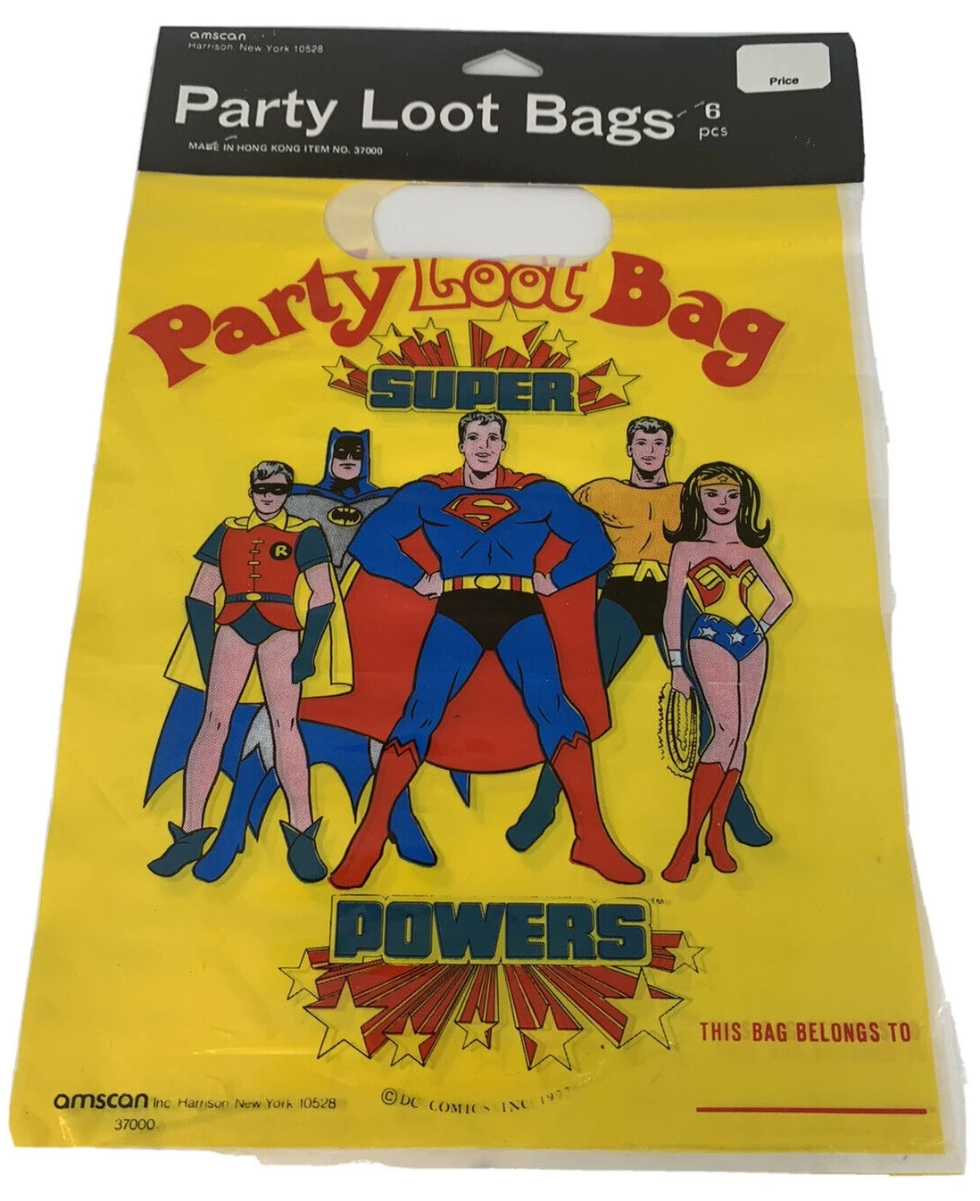 Super Powers Party Loot Bag | SuperFriends Wiki | Fandom