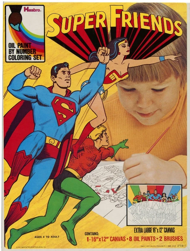 superfriends coloring book