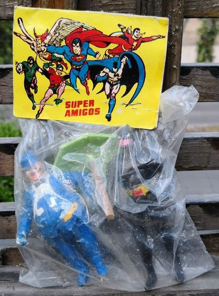 Penguin and Batman (Super Amigos figures) | SuperFriends Wiki | Fandom