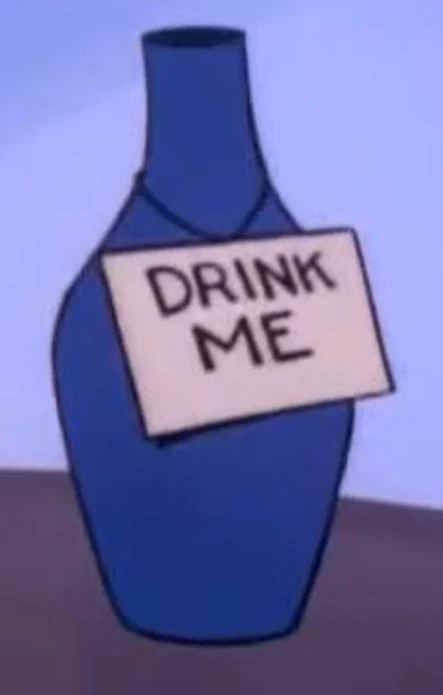 Drink Me | SuperFriends Wiki | Fandom
