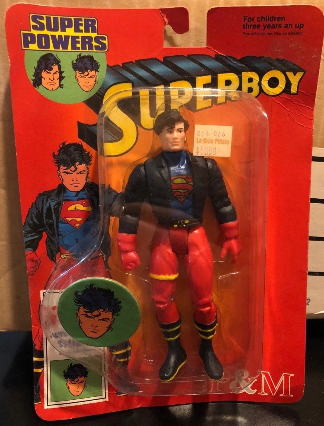 Superboy (Super Powers figure) | SuperFriends Wiki | Fandom