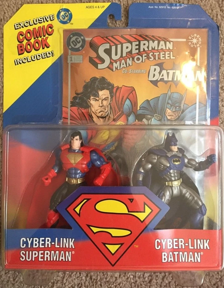 Cyber-Link Superman & Cyber-Link Batman | SuperFriends Wiki | Fandom
