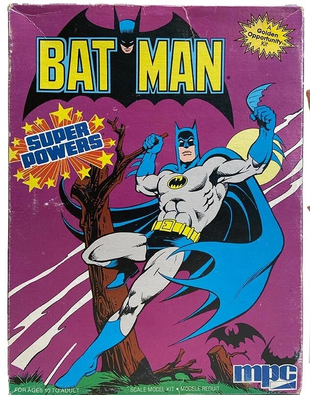 Batman (Super Powers MPC Model Kit) | SuperFriends Wiki | Fandom