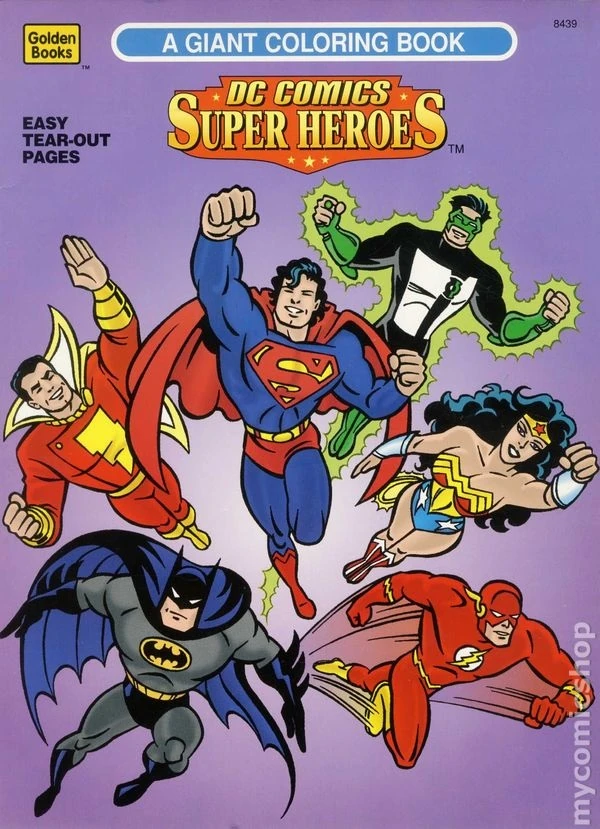 superfriends coloring book