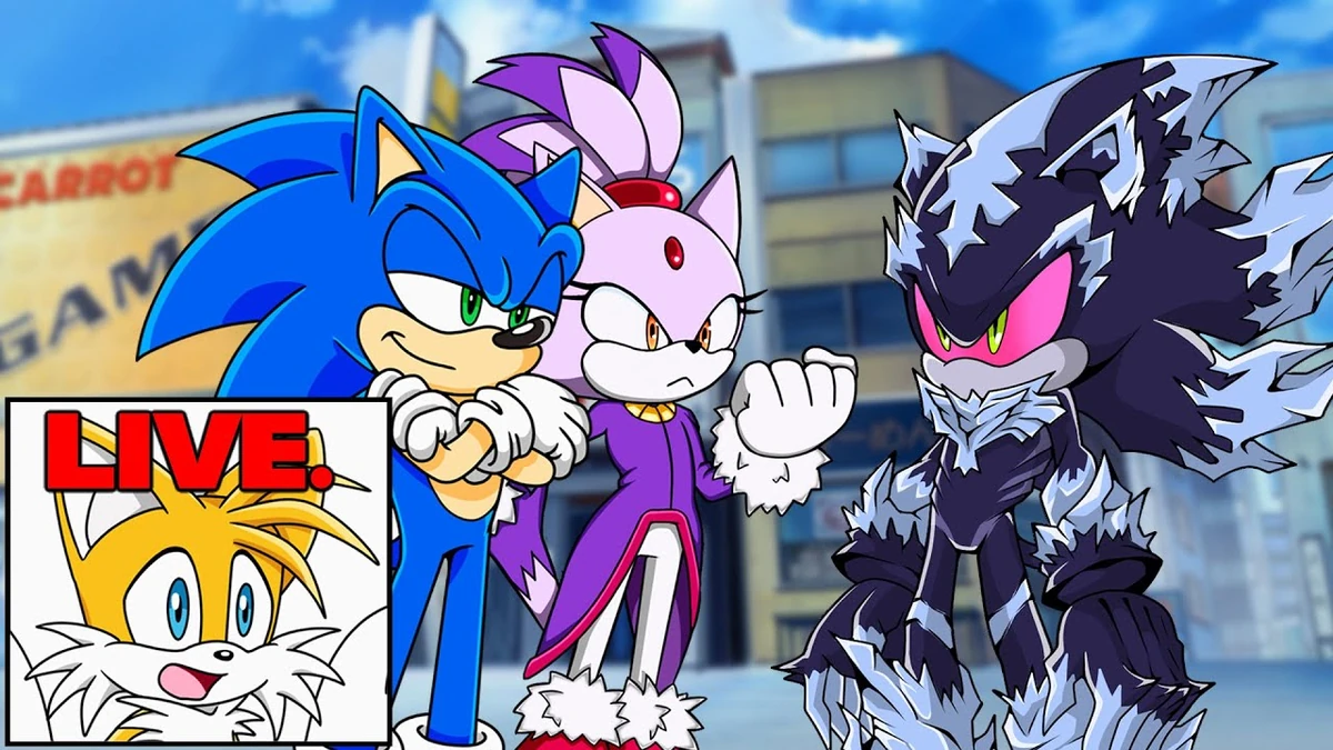 THE FINAL BATTLE! - Tails Streams Sonic & Blaze Vs. Mephiles - Q&A LIVE | SuperHedgehogBros Wiki ...