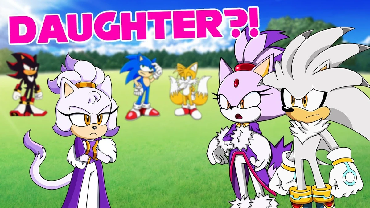 MEET THE PARENTS - Silver, Blaze, Sonic and Tails Q&A with Ember the Cat - LIVE ...