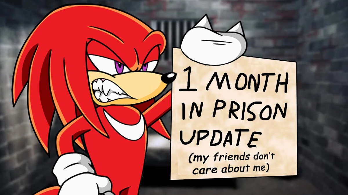Knuckles in Prison: 1 Month Update - Knuckles Plays Roblox LIVE ...